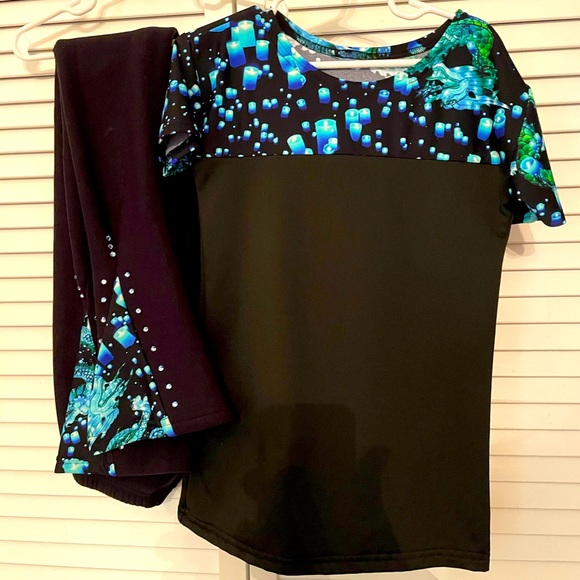 Skating Designs | Matching Sets | Skating Designs Dragon Print And ...
